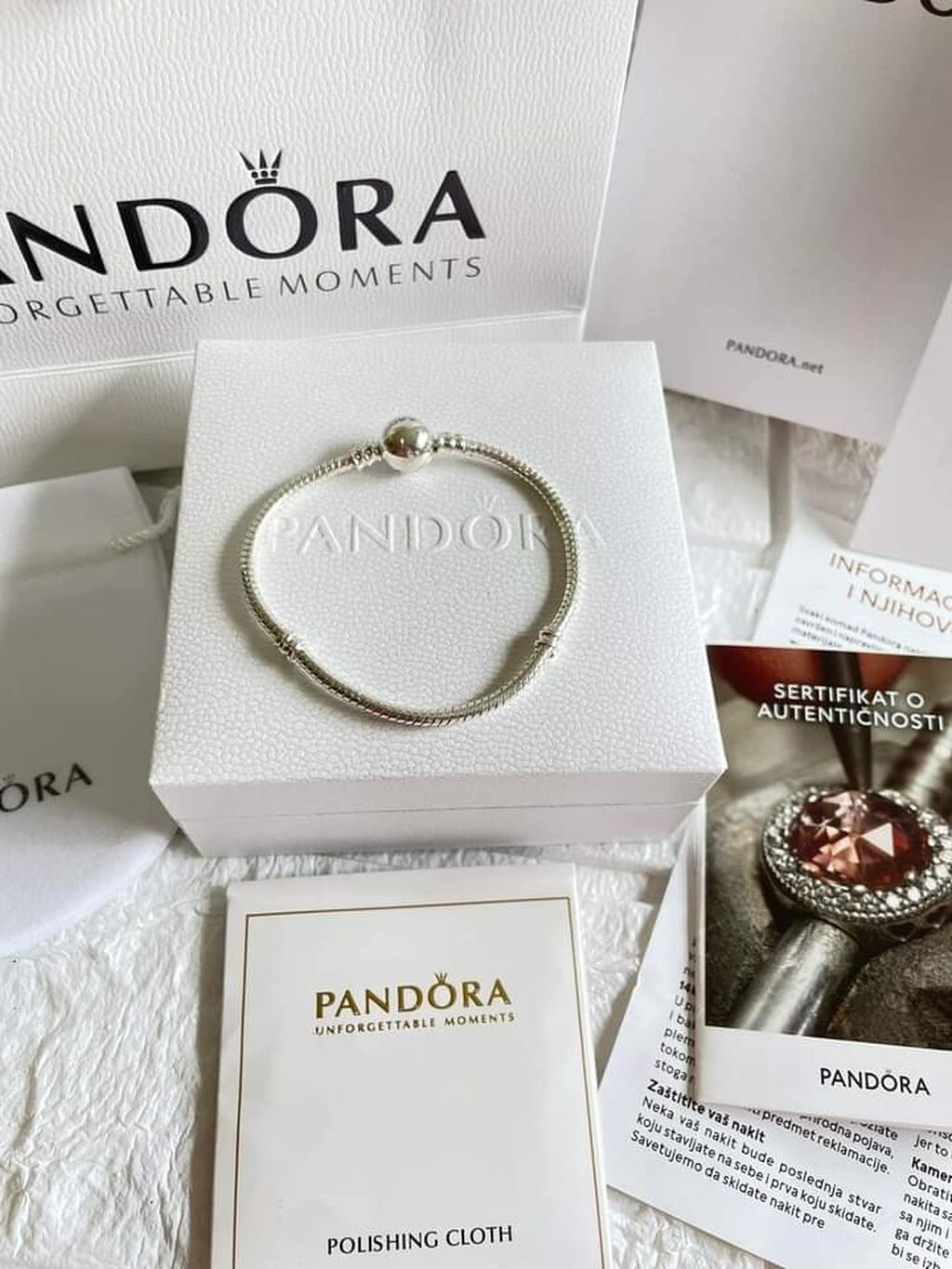 Pandora, Materijal: Srebro