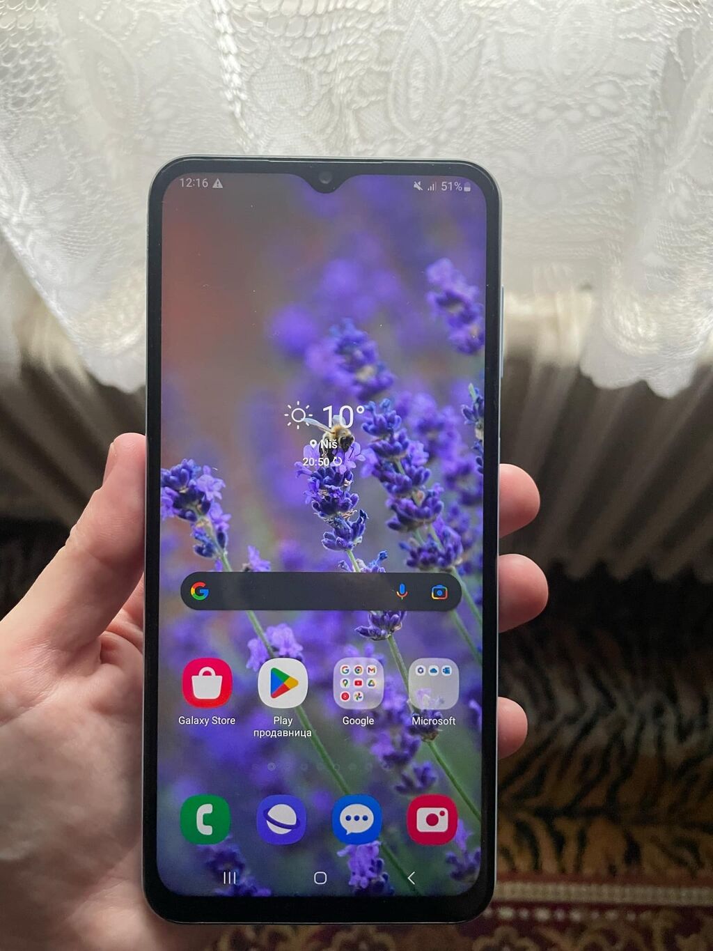 Samsung Galaxy A13, 32 GB, bоја - Svetloplava, Otisak prsta, Dual SIM, Face ID