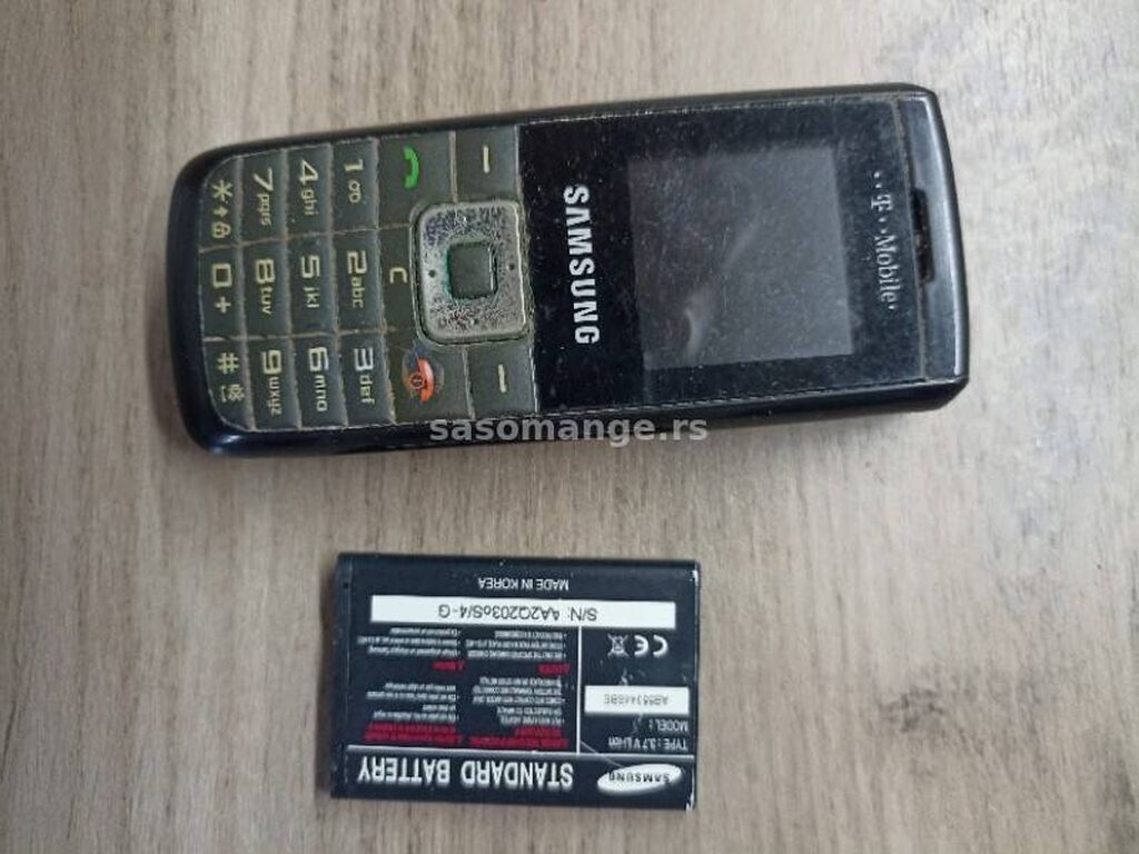 Samsung B100, < 2 GB, bоја - Crna, Sa tastaturom