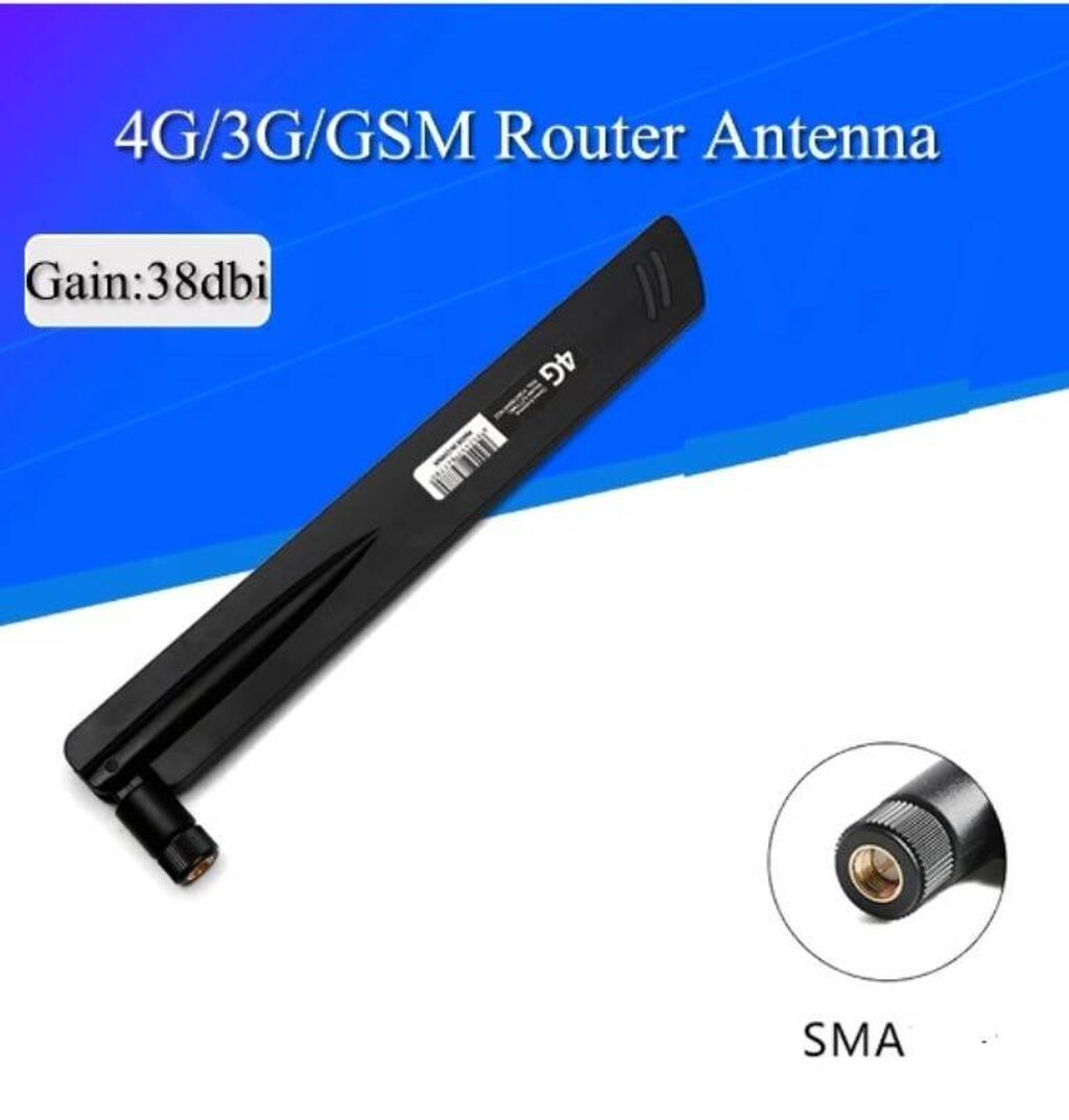 Antena za Kafomate 4G LTE 38DBI 50W 38dBi 50ohm MHz SMA Omni