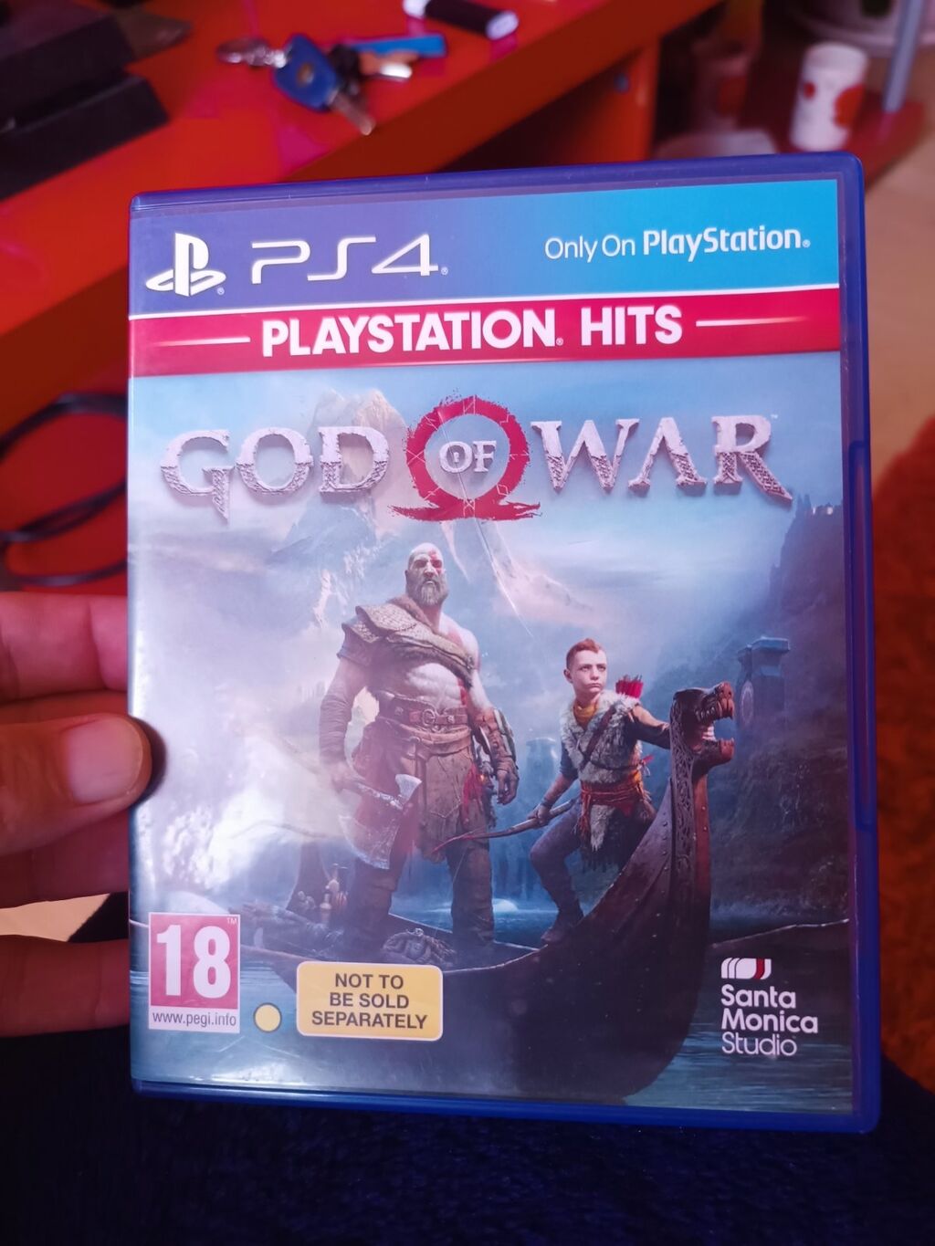 GOD OF WAR PlayStation hits za PS4 igrica je u odličnom stanju kao