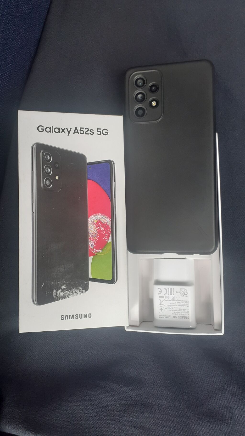 Samsung Galaxy A52 5G, bоја - Crna, Otisak prsta, Dual SIM, Face ID