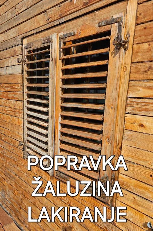 Popravka svih mogućih kvarova drvenih žaluzina Vracanje odpalih pera