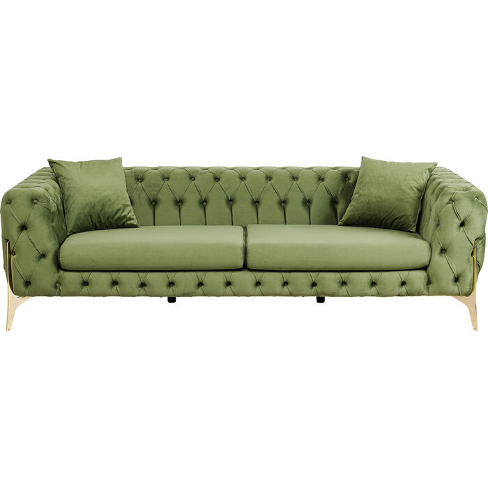 Sofa Bellissima 3-Seater Velvet Green