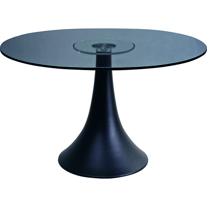 Table Grande Possibilita Smoke Glass Ø