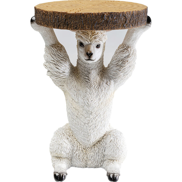 Side Table Animal Lama Ø32cm