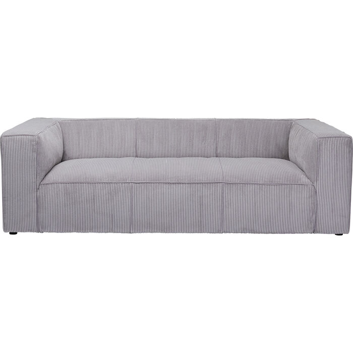 Sofa Cubetto Cord 3-Seater Light Grey