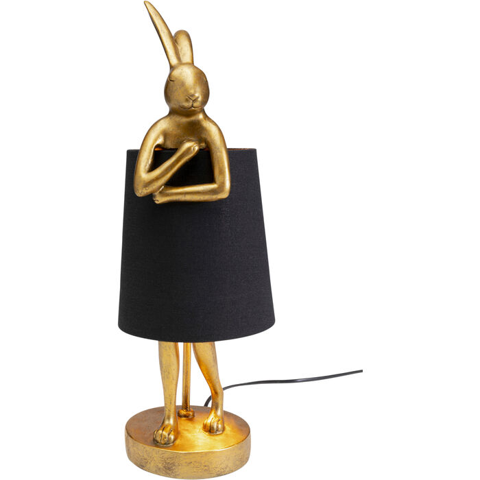 Table Lamp Animal Rabbit Gold/Black 50