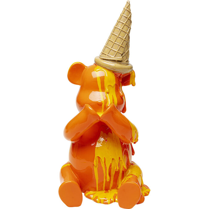 Deco Figurine Sitting Gelato Bear Oran