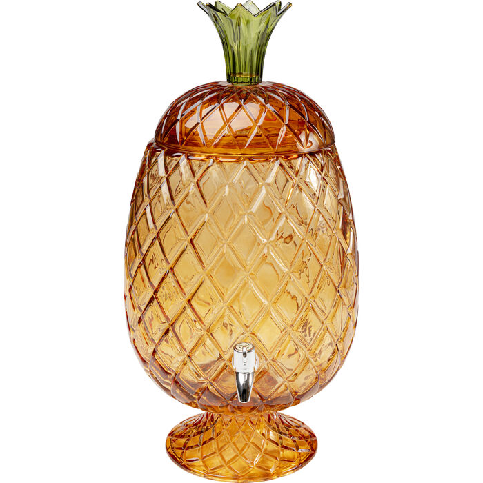 Drink Dispenser Pineapple Amber (2/par