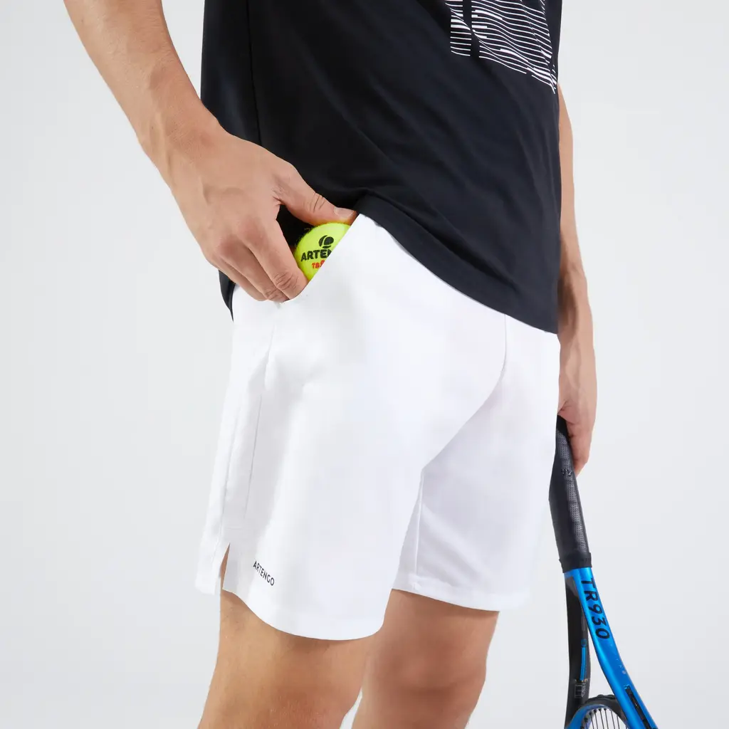 ŠORTS ZA TENIS ESSENTIAL- BELI