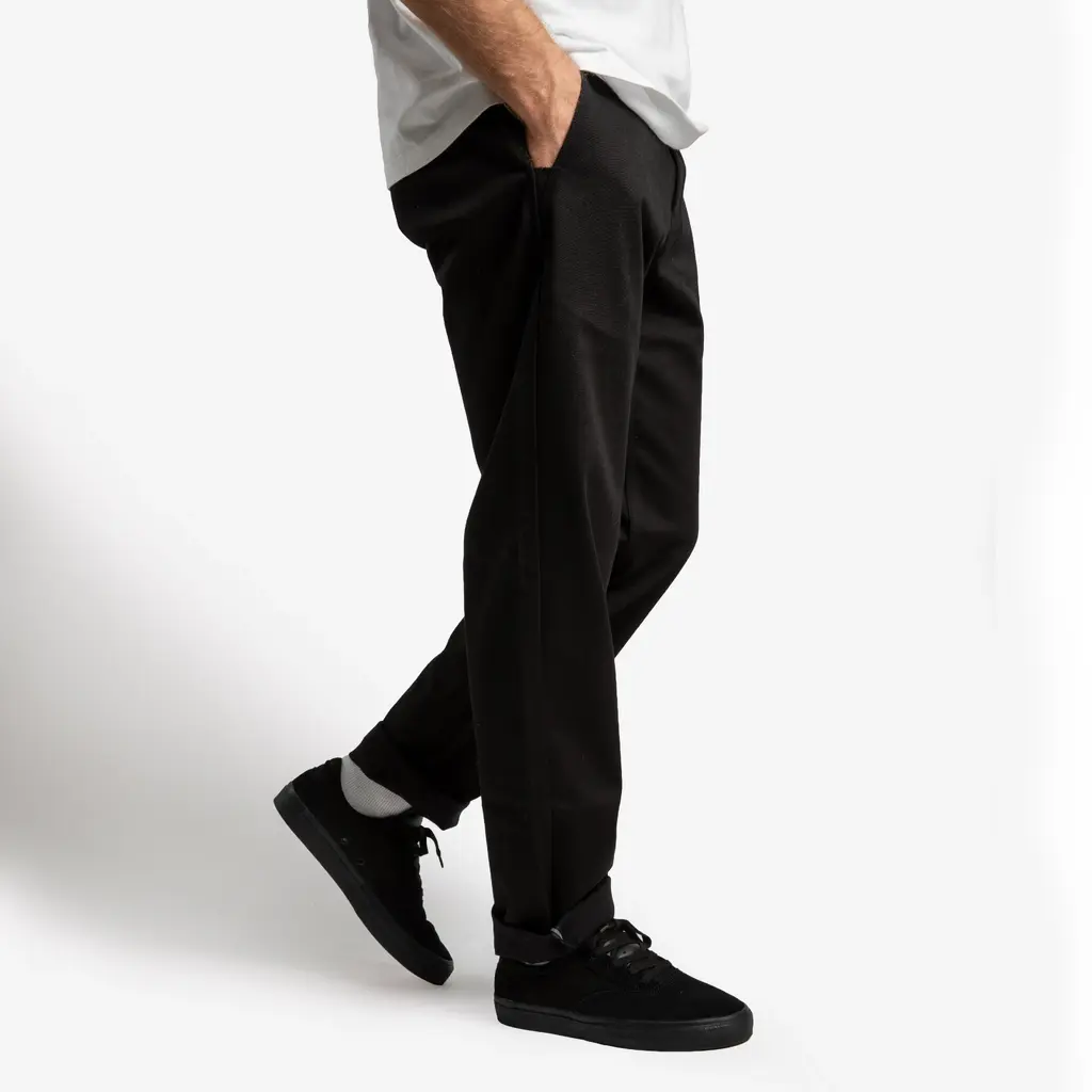 Crne pantalone za skejtbording CN500