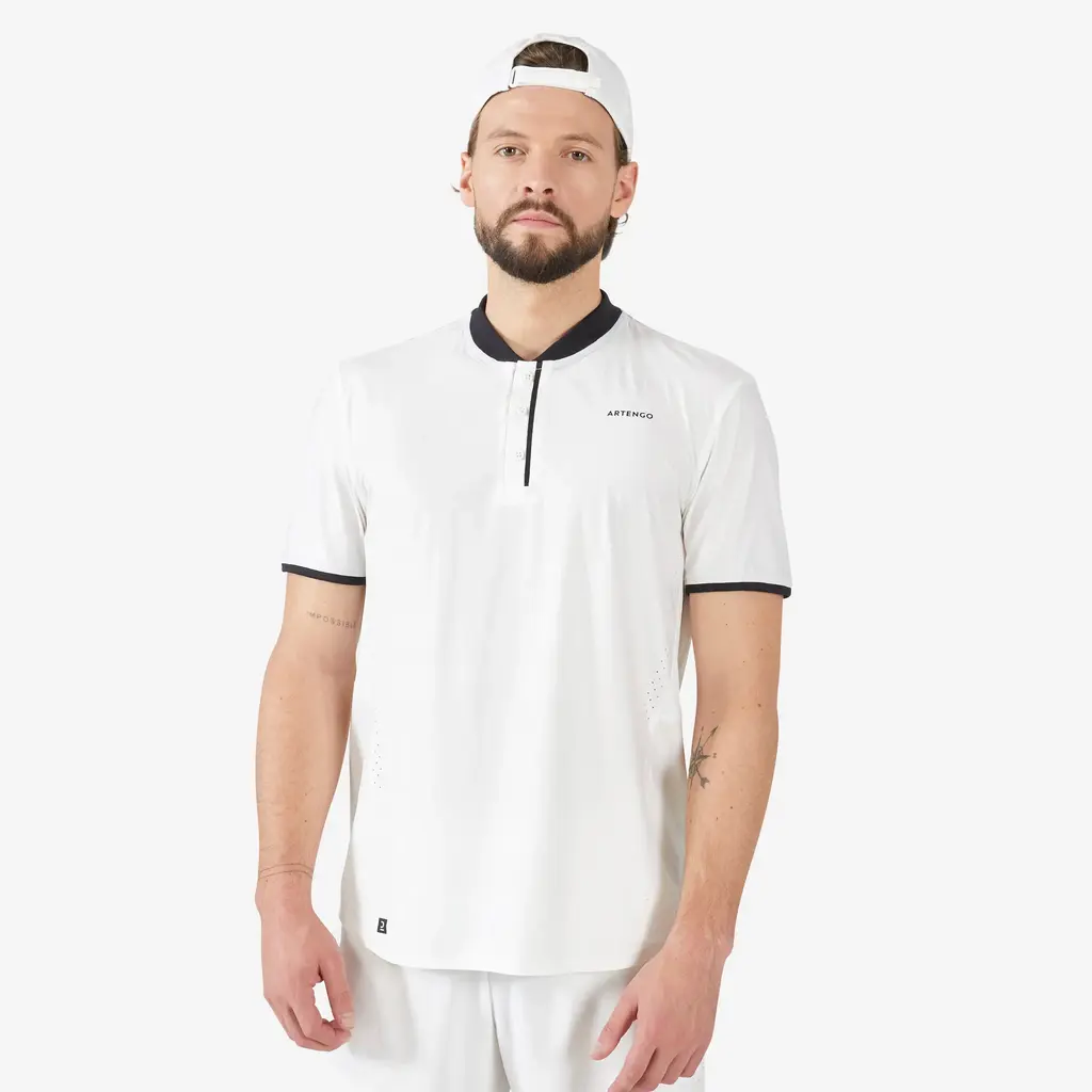 MAJICA ZA TENIS DRY+ -OFF-BELA