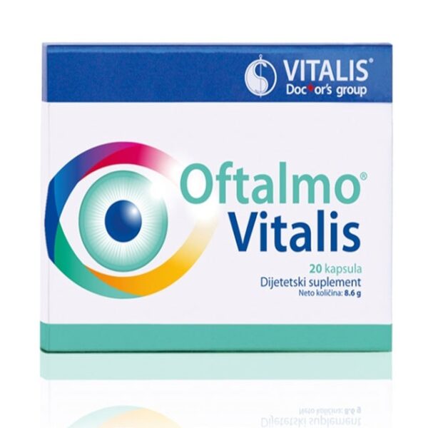 Vitalis oftalmo 20 kapsula