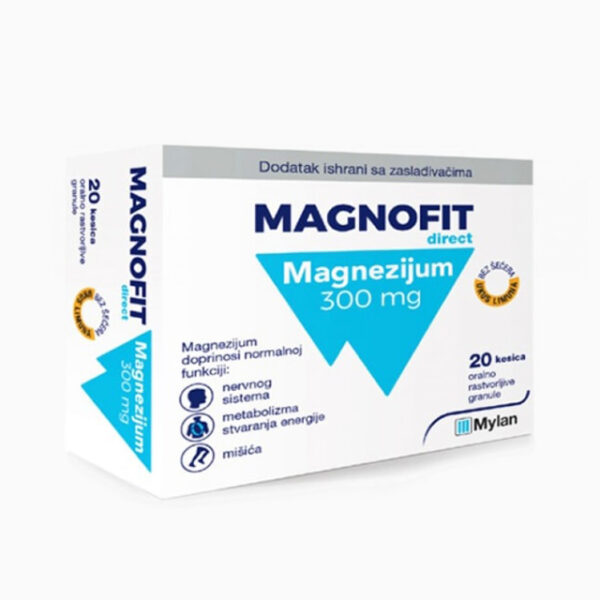 Magnofit direkt 300mg 20 kesica