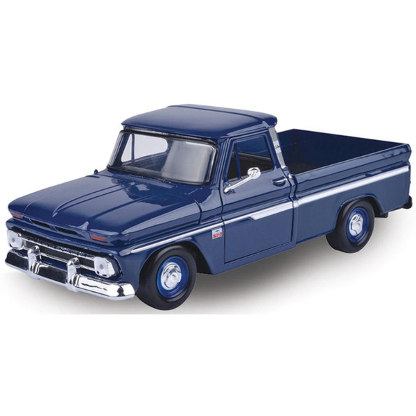 Metalni auto CHEVY C10 1966, 1:24, Blue, Motormax