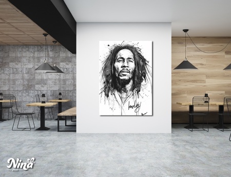 Slika na platnu Bob Marley PL068