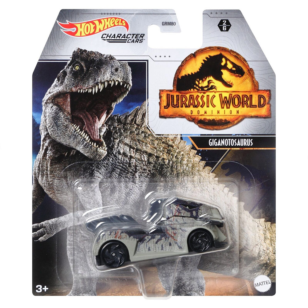 Hot Wheels metalni autić Jurassic World Gigantosaurus