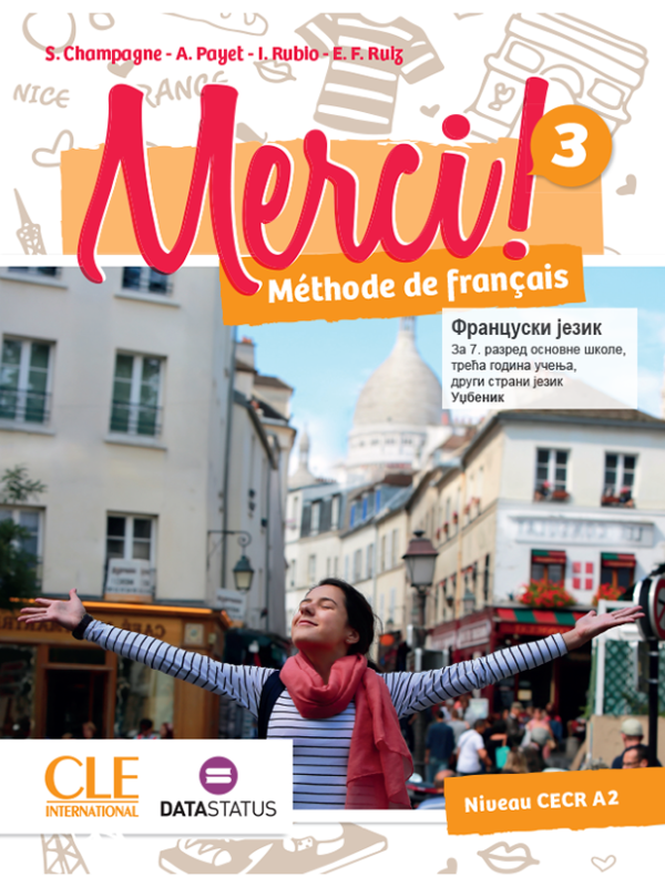 Merci 3 – udžbenik – NOVO!