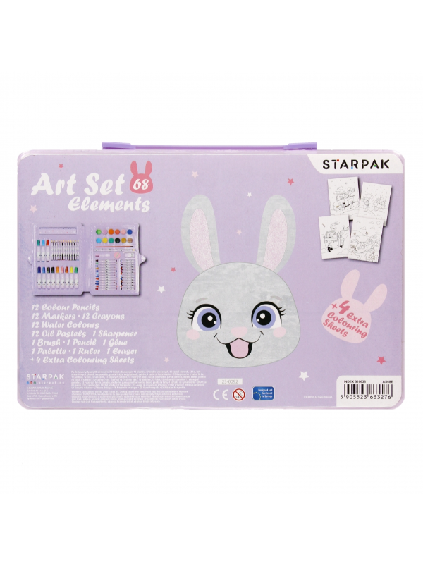 Art Set 68 Pcs Rabbit