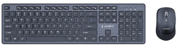 KBS-WCH-04 Gembird tastatura US + bezicni mis USB, US layout