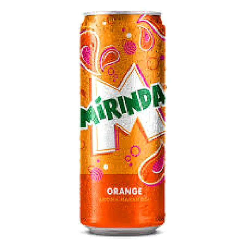 MIRINDA ORANGE 0.33 CAN (LIMENKA)