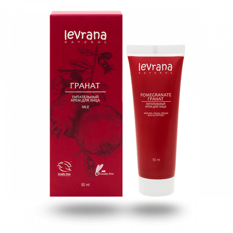 LEVRANA organic NAR hranljiva MLE krema za lice 50 ml