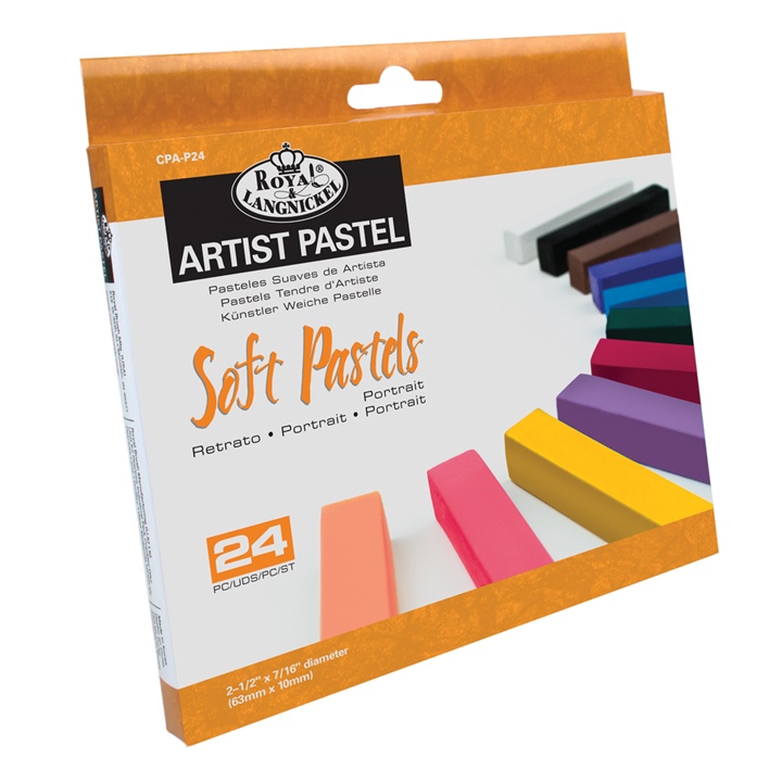 Dri Pastels Portrait bi Roial & Langnickel 24 kom