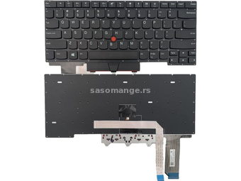 Tastatura za Laptop Lenovo Thinkpad E14 R14 Gen 2 mali enter pozdaisnko osvetljenje