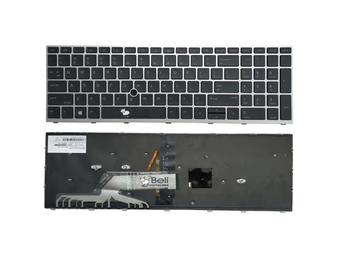 Tastatura za laptop HP ProBook 650 G4 650 G5 mali enter sa ramom i pozadinskim osveteljenjem