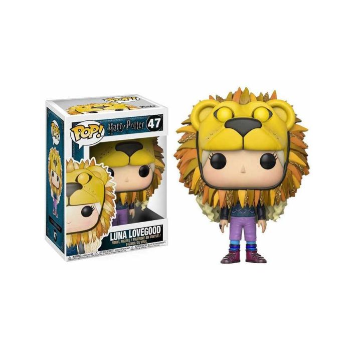 Figura Funko POP! Harry Potter Vinyl - Luna Lovegood With Lion Head