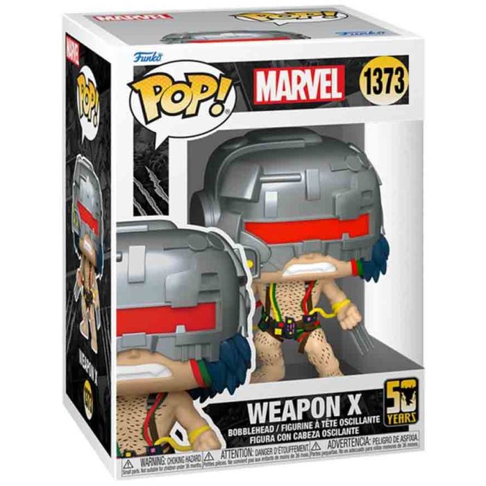 Figura Funko POP! Marvel: Wolverine 50th – Ultimate Weapon X