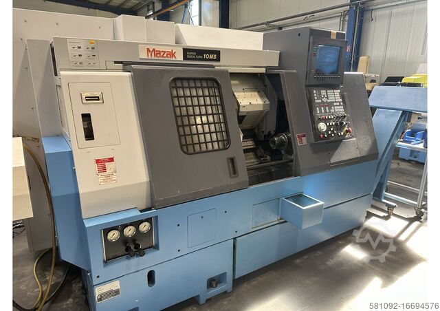 CNC lathe
Mazak Super Quick Turn 10Ms