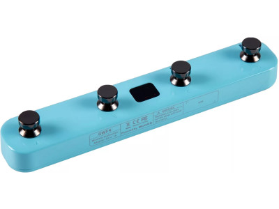 MOOER GTRS GWF4 Wireless Footswitch - Sonic Blue