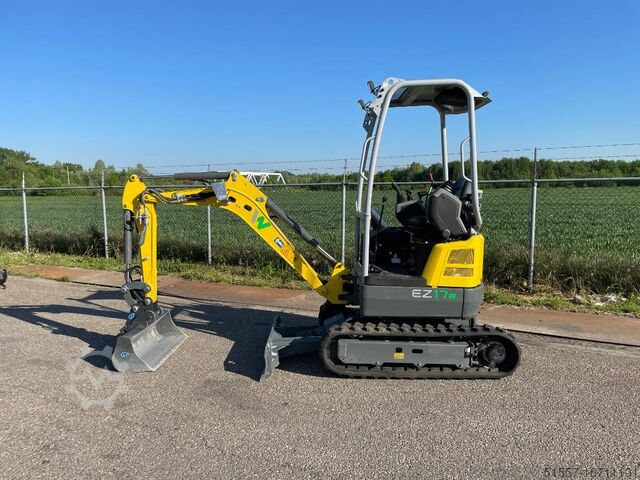 Mini bageri
Wacker Neuson EZ17 e EZ17e | FULL ELECTRIC LI-ION