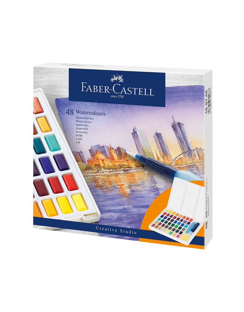 Vodene boje Faber Castell slikarske 1/48 169748