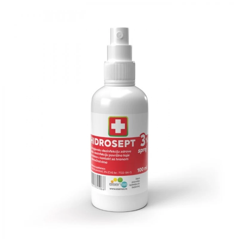 HIDROSEPT 3% SPREJ RASTVOR 100ML