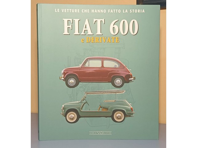 FIAT 600 FIĆA monografija na italijanskom jeziku