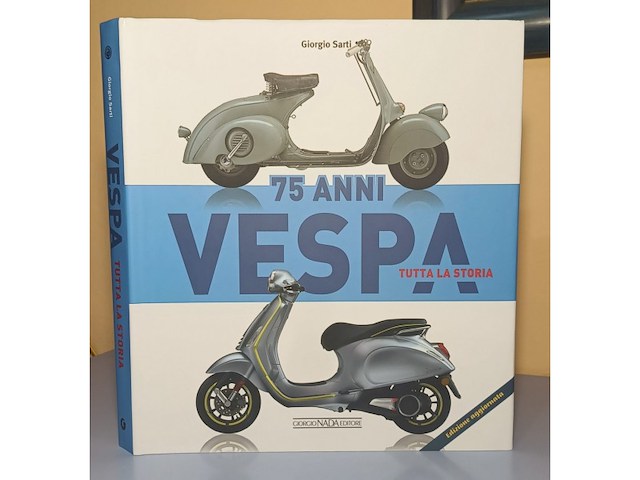 VESPA 75 godina monografija na italijanskom jeziku