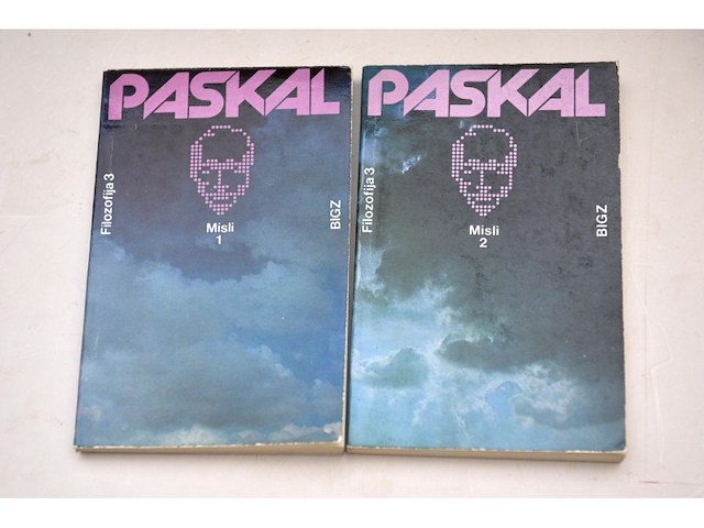 BLEZ PASKAL - MISLI 1-2