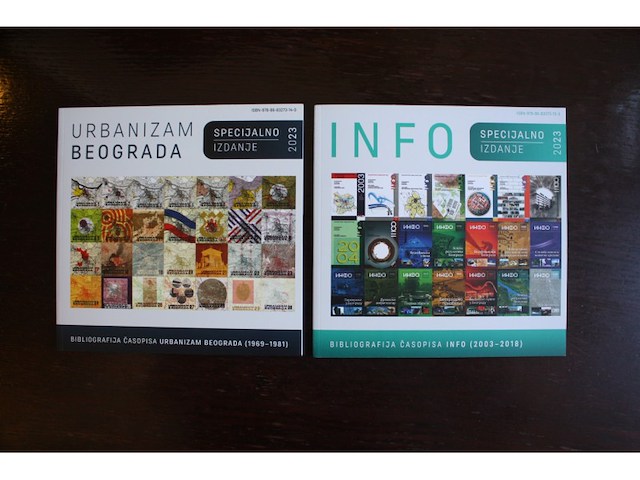 Urbanizam Beograda * INFO * BIBLIOGRAFIJE