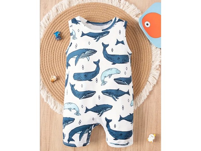Zeka za bebe dečake sa kitovima