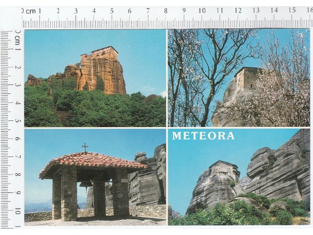 Grčka - Meteora - The Monastery of St. Nikolas Anapafsa