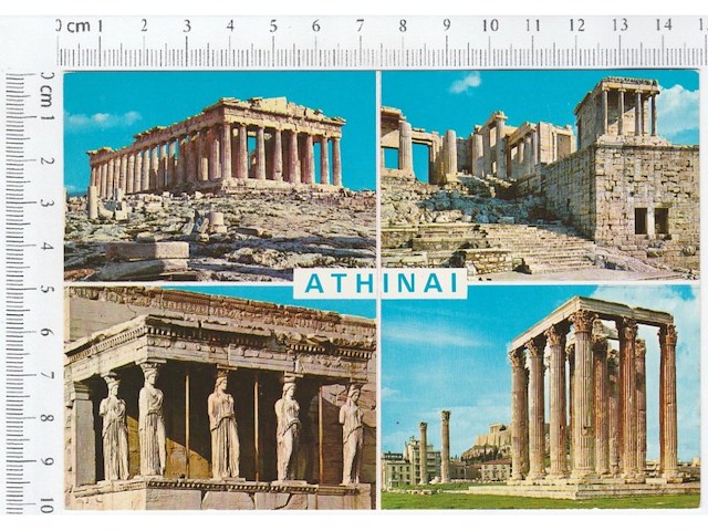 Grčka - Athens - Parthenon, Propylaea, Caryatides, Zeus