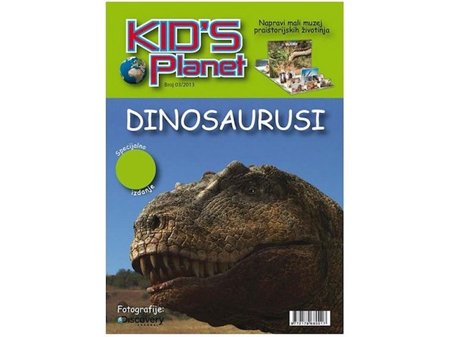 KidS Planet Dinosaurusi - Album i komplet slicica