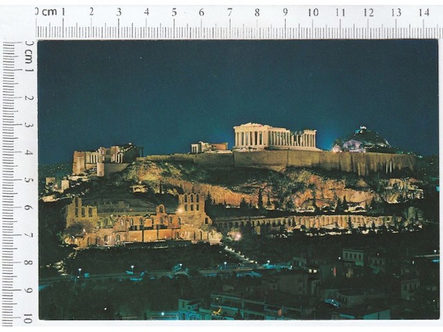 Grčka - Athens the illuminated Acropolis