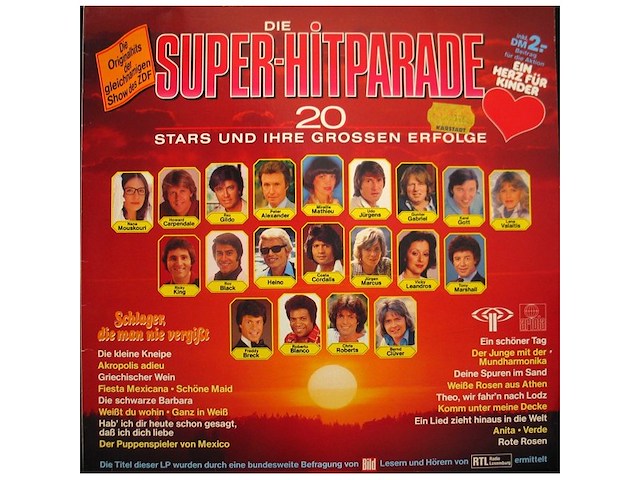 Various – Die Super-Hitparade 20 Stars Und Ihre...