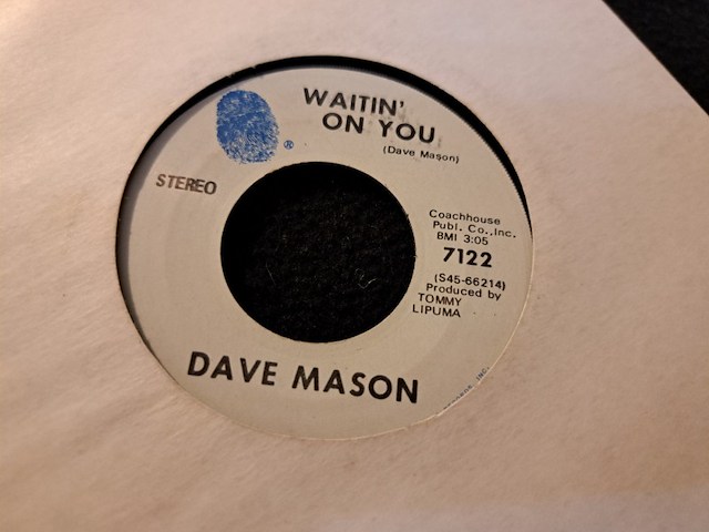 Dave Mason - Waitin` On You (USA, 1970)