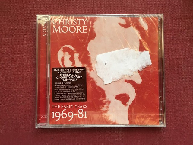 Christy Moore - THE EARLY YEARS  1969-81  2CD 2020