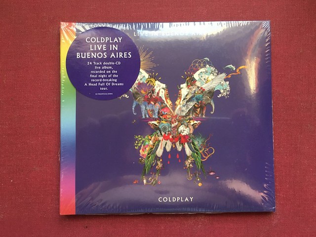 Coldplay - LiVE iN BUENoS AiRES  2CD 2018